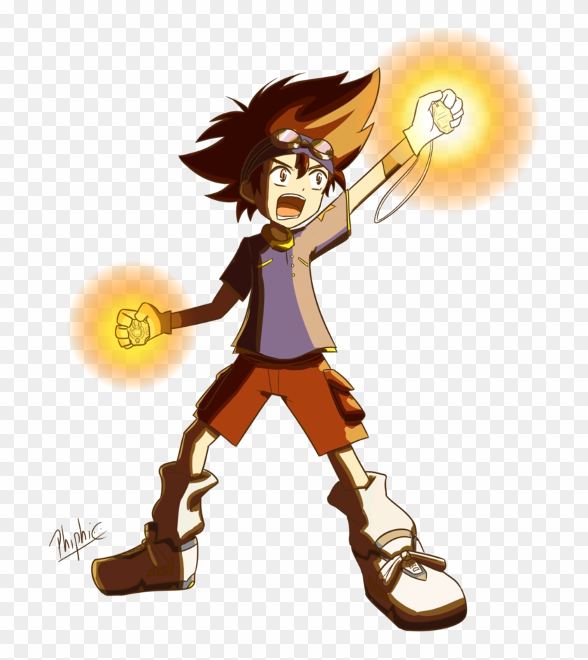 8- Taichi [growing Challenge] By Phiphiauthon - Tai Digimon Transparent ...